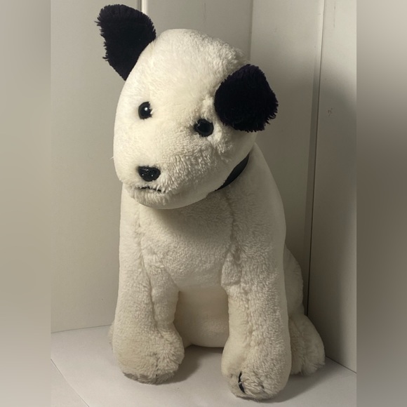 Dakin | Toys | 9s Dakin Vintage Rca Collar White Dog Plush Nipper ...